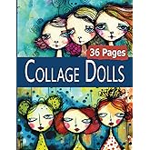 Collage Dolls: 36 Pages of Halloween Witchy Whimsical Paper Dolls For ...