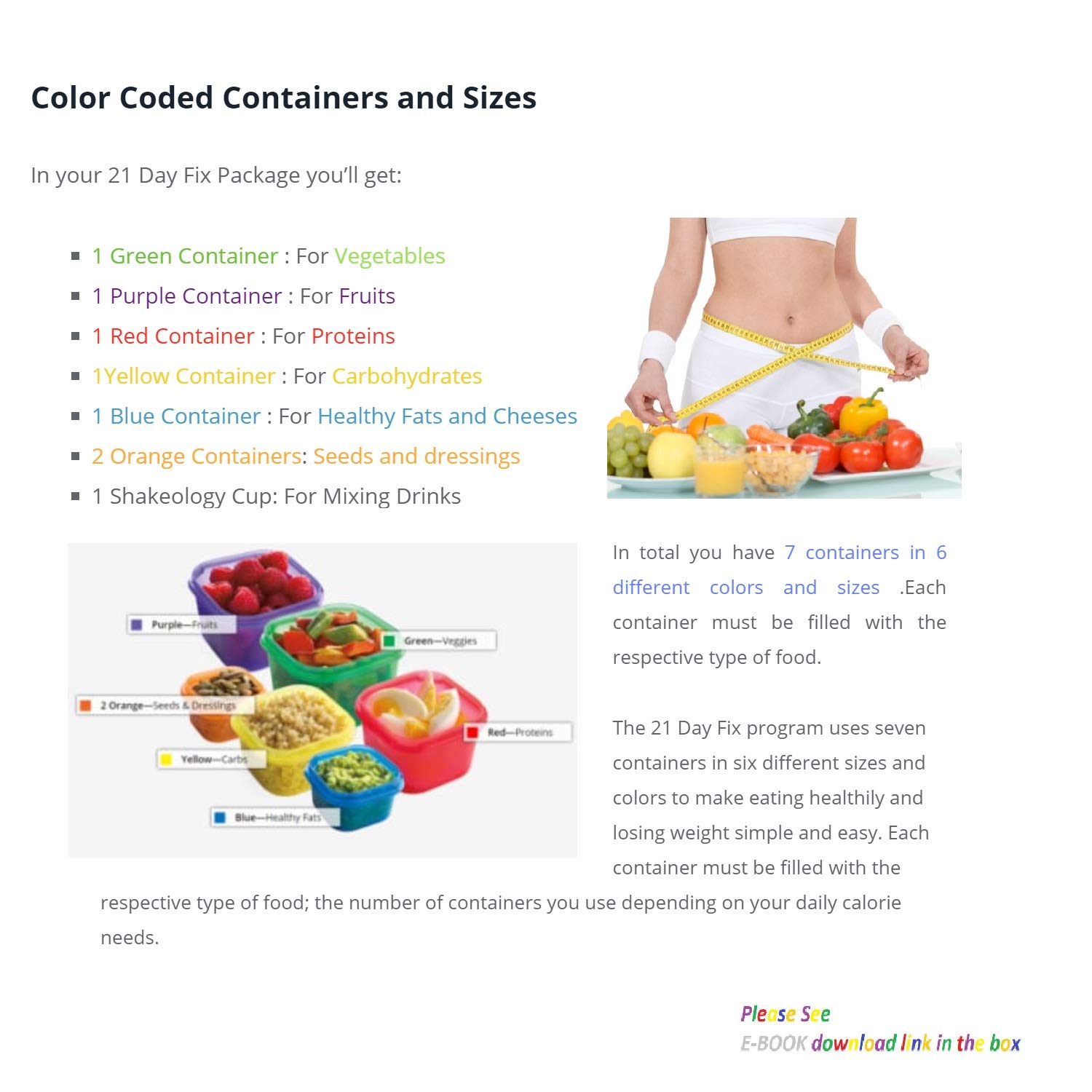 Beachbody Portion Control Containers Food List at Will Cornish blog
