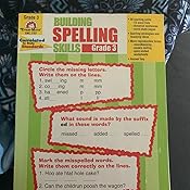 Amazon.com: Building Spelling Skills: Grade 3 (0023472027078): Evan ...