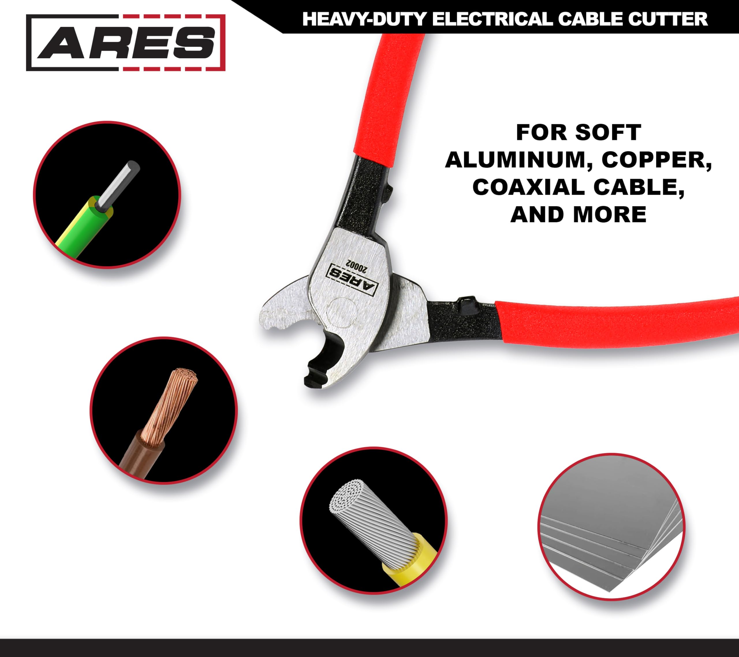 Mua 20002-8-Inch Heavy Duty Electrical Cable Cutting Pliers – Precision ...