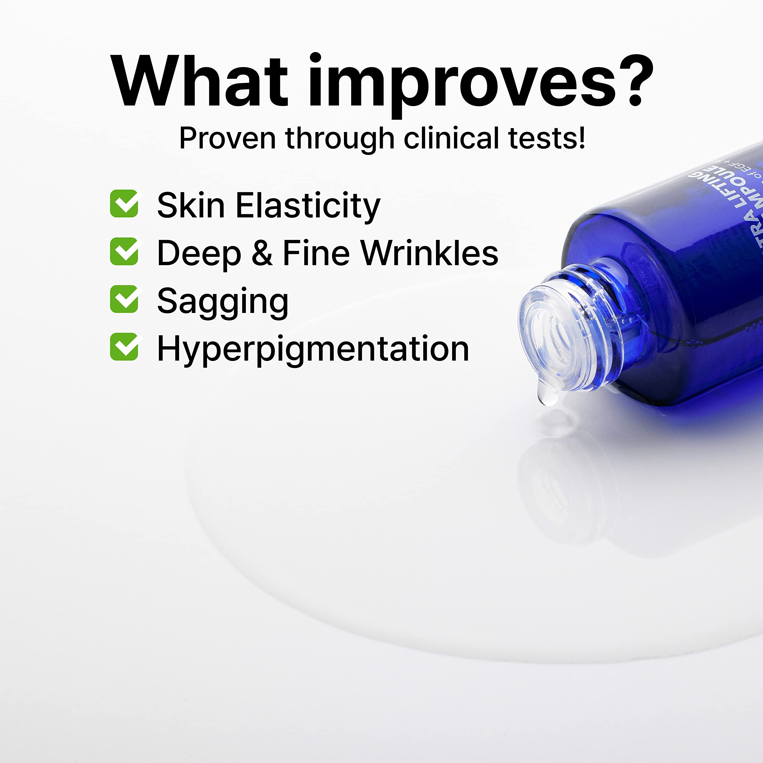 Mua Ultra Lifting EGF FGF 10 ppm Ampoule Serum w/Centella Asiatica Hyaluronic Acids | Improves ...