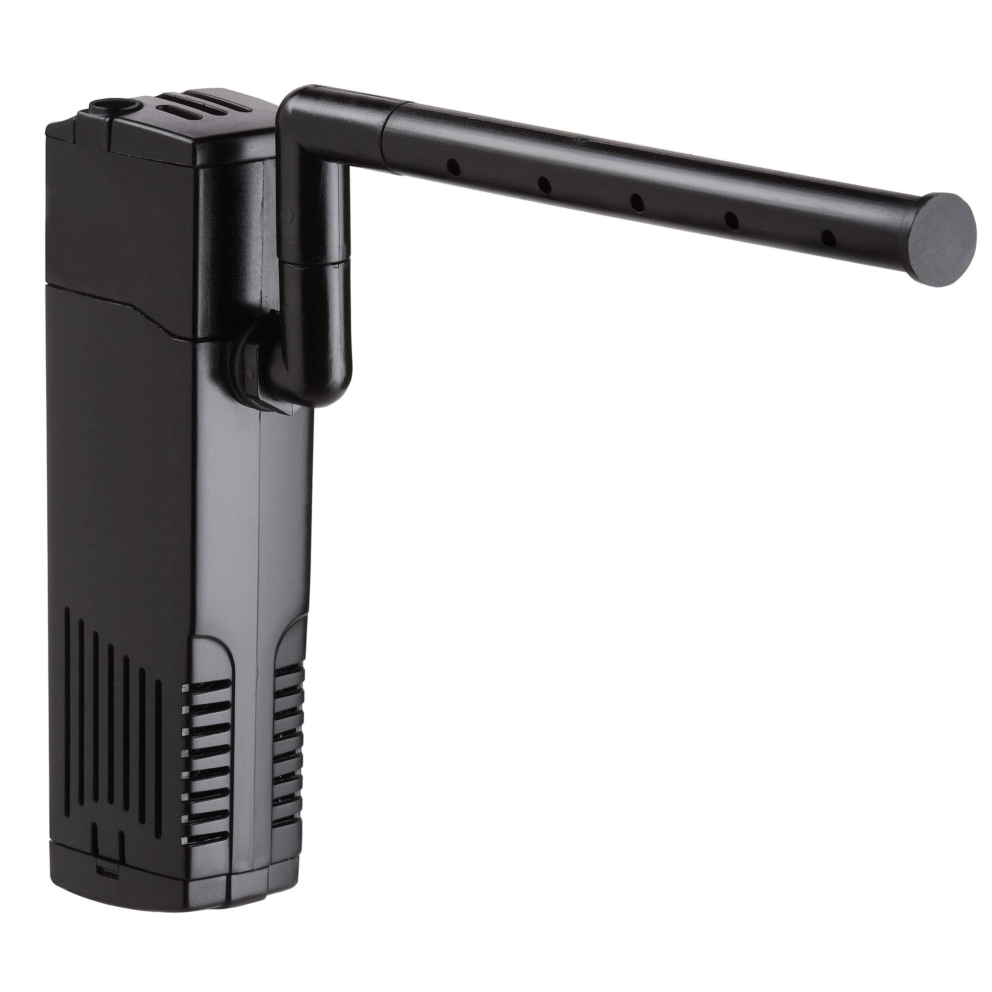 NICREW Aquarium Internal Filter, Submersible Power Filter with Multiple ...