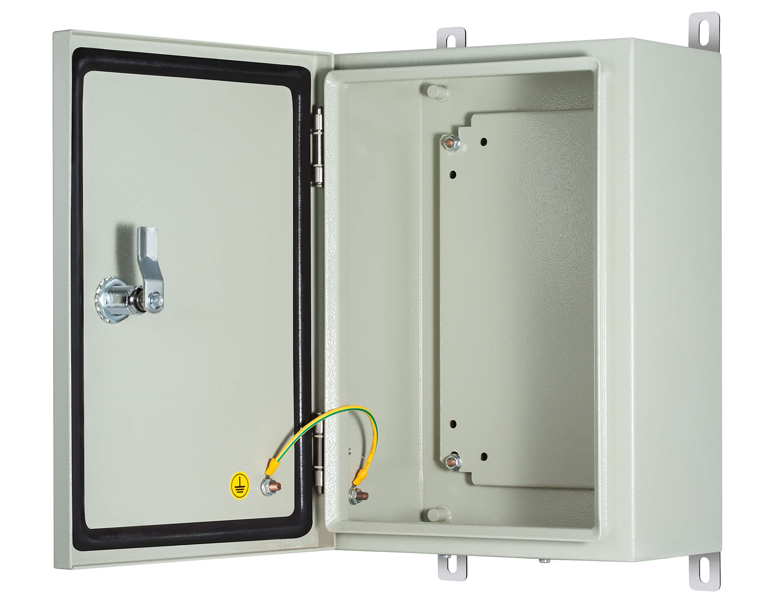 KWONONG Metal Enclosure, IP65 Waterproof Electrical Box for Indoor and ...