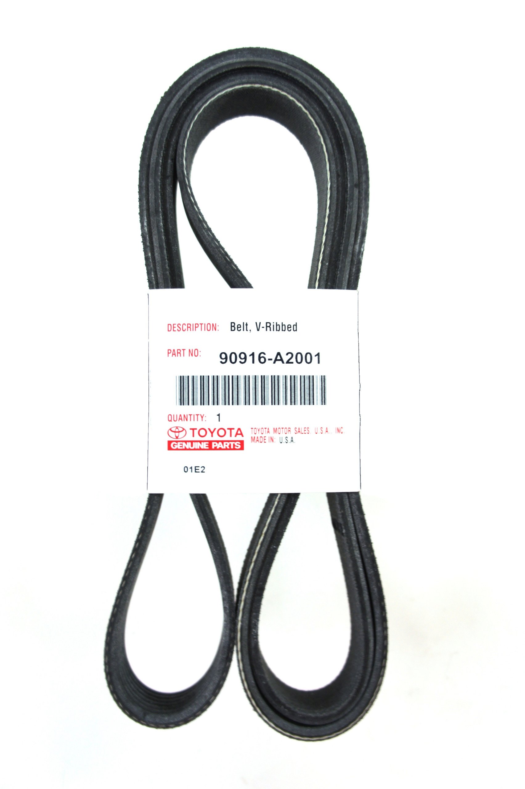 Genuine Toyota 90916-A2001 Alternator and Fan Belt for sale | Katy, TX ...