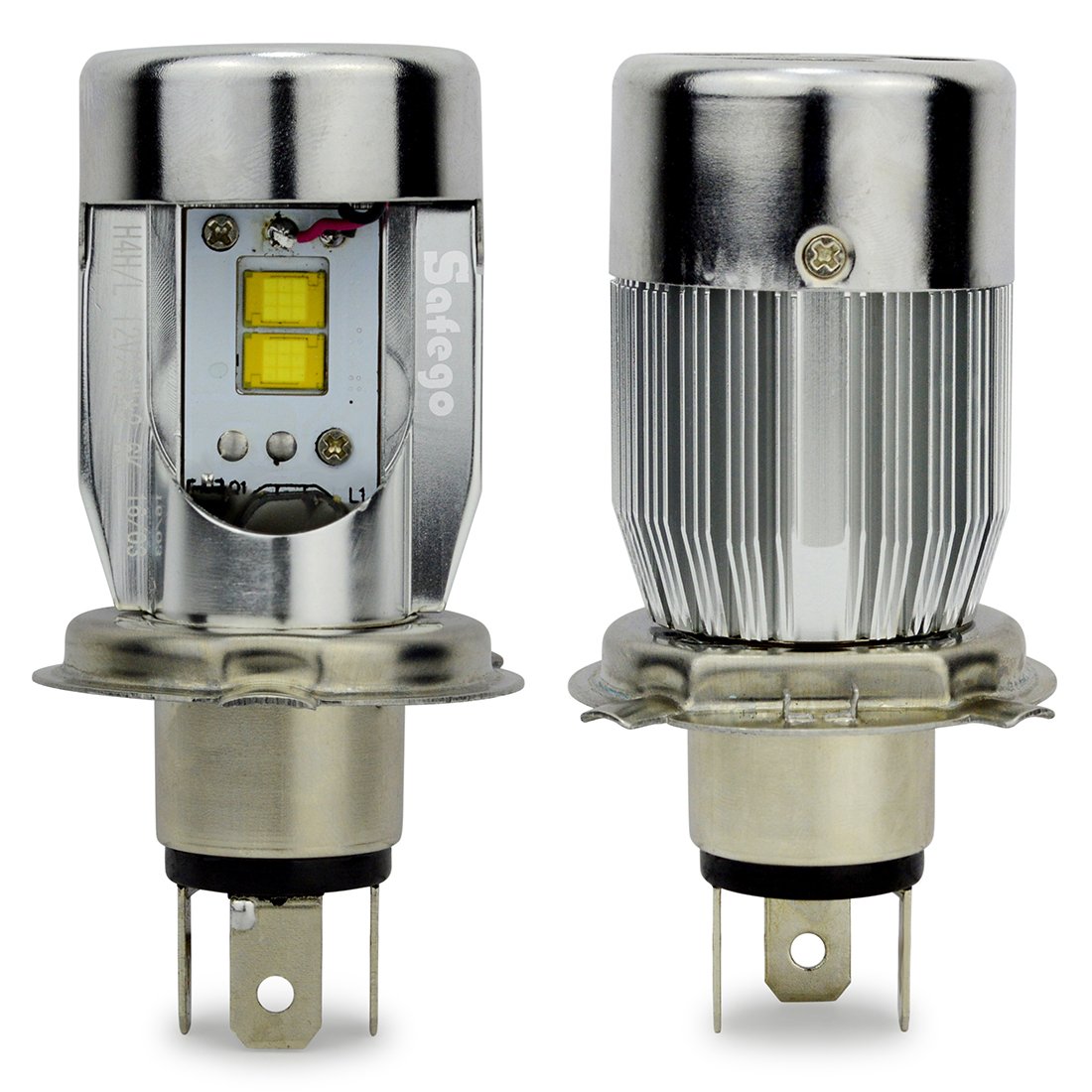 2x H4 25W Hi/Lo Faro Bombillas Alquiler de luces LED 25W*2 2800Lm*2 para el coche / Van / Camión ...