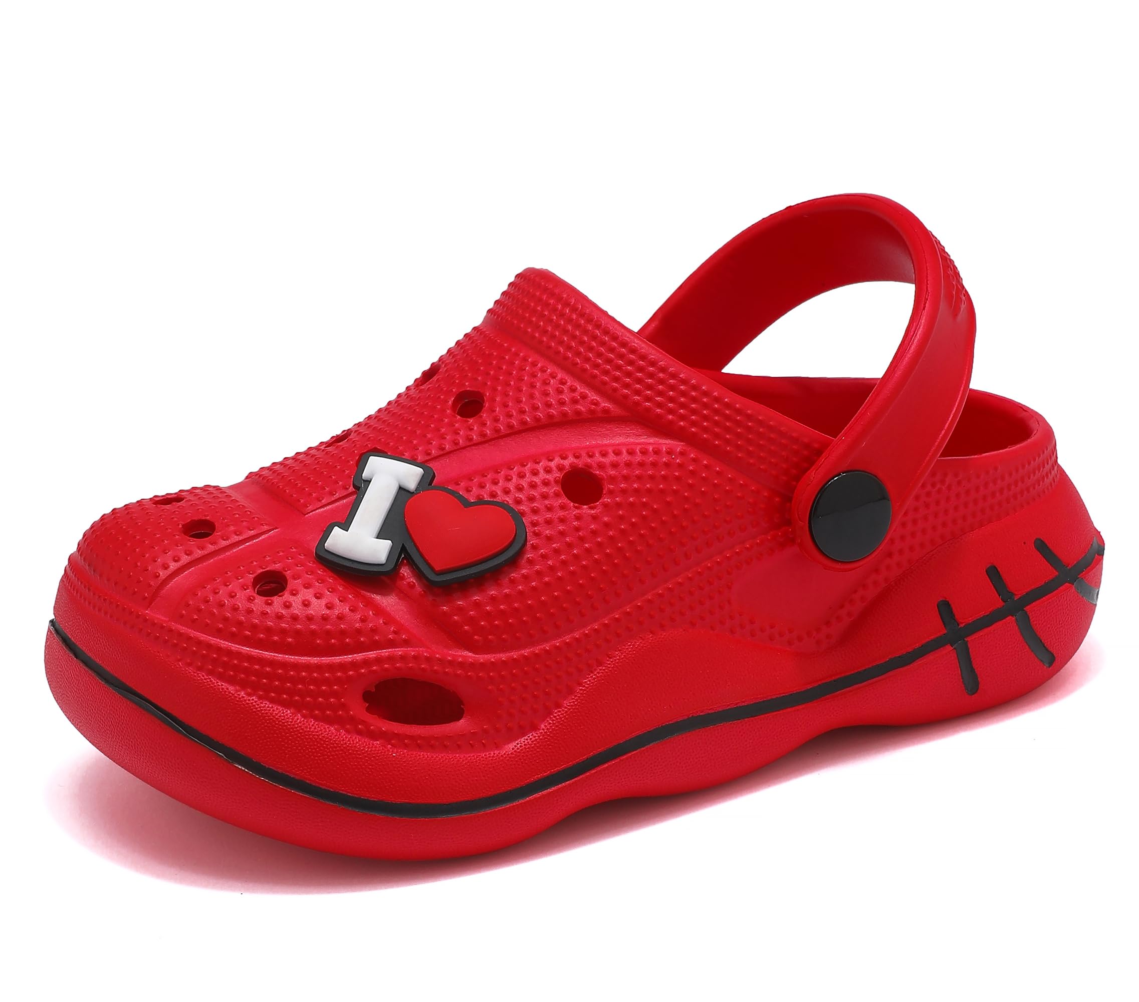 SMajong Girls Boys Classic Garden Clogs Kids Slip on Water Shoes ...