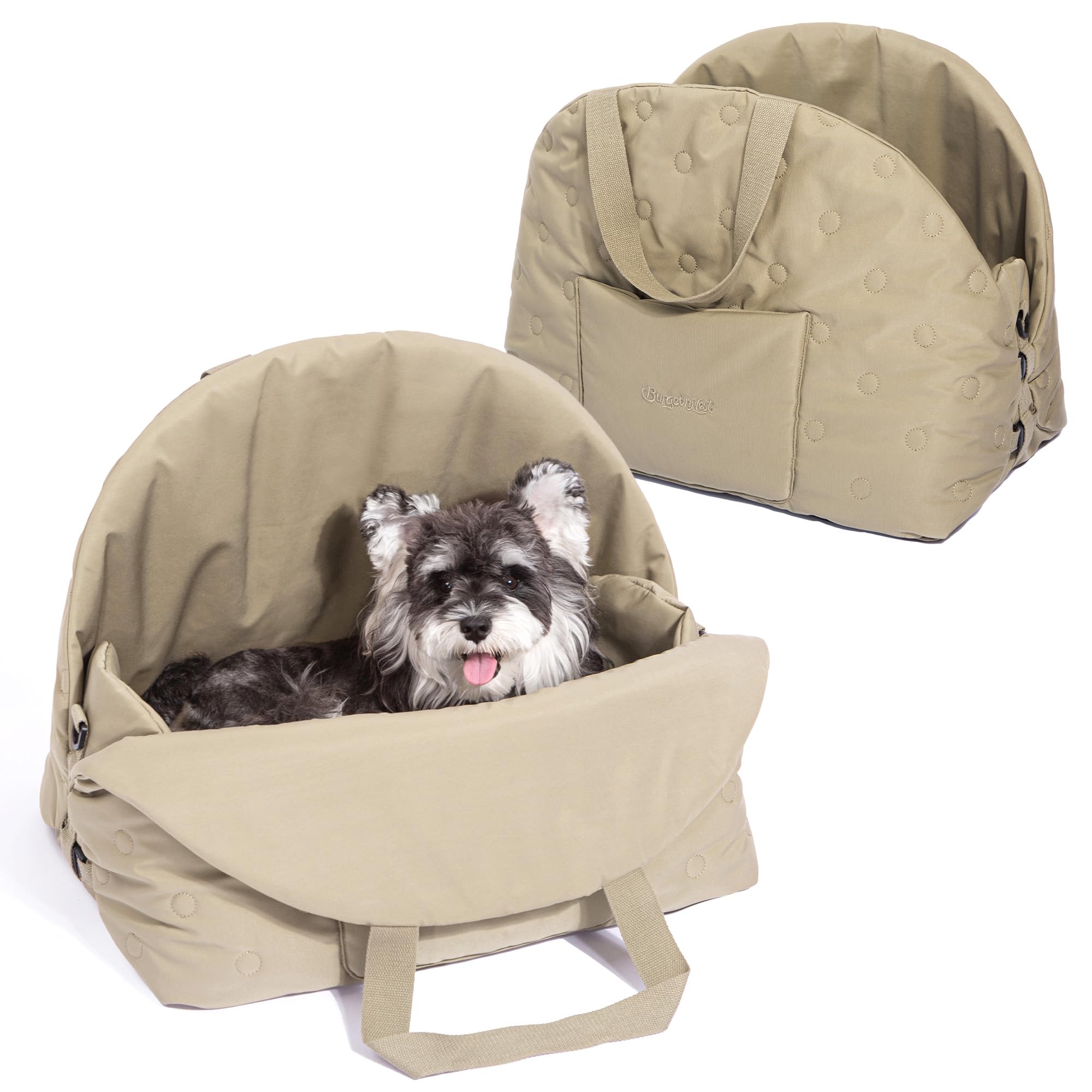 BurgeonNest 3-in-1 Dog Purse Carrier for Medium Dogs Large Cats Pet ...
