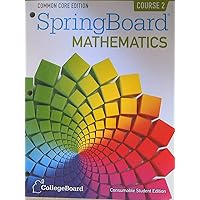 Amazon.com: Springboard Mathematics Common Core Edition Course 2: ...
