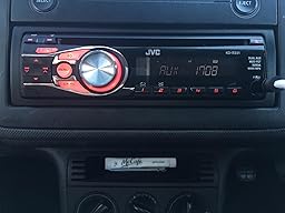 JVC KD-R331 CD Car Stereo with Front AUX Input CD/MP3 Playback: Amazon ...
