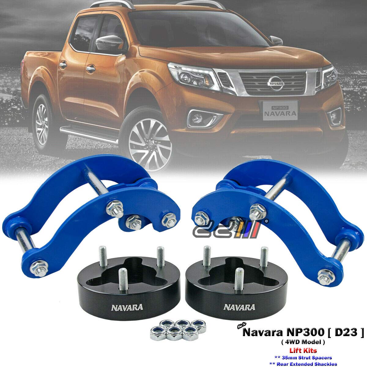 Lift Kit Shackles Extended Fits For Fits Pickup Navara Frontier ...