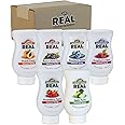 Amazon.com: Reàl Fruit Infused Flavoring Syrup Variety - Strawberry ...