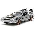 Amazon.com: Jada Back to The Future Part 3 Time Machine with Train ...