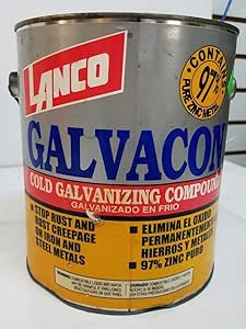 LANCO, GALVACON, COLD GALVANIZING COMPOUND (GRIP-GALVACON*K) .. SEL ...