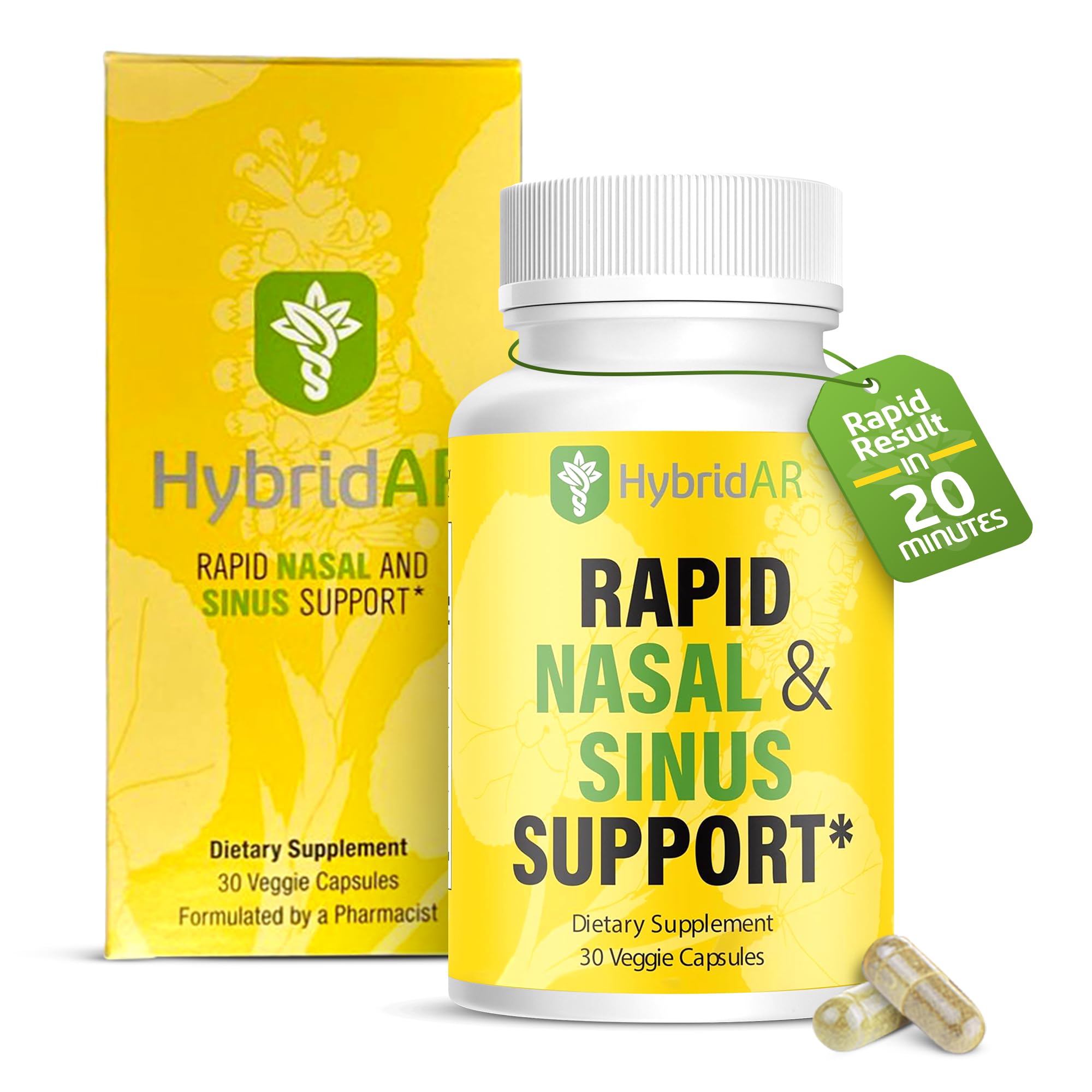 Mua HybridAR Rapid Sinus Relief and Calm – Fast Acting Non-Drowsy Sinus ...