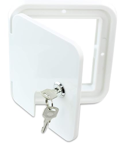 Waterproof Camper Power Cord Hatch Electrical Door Abs RV Access Door ...