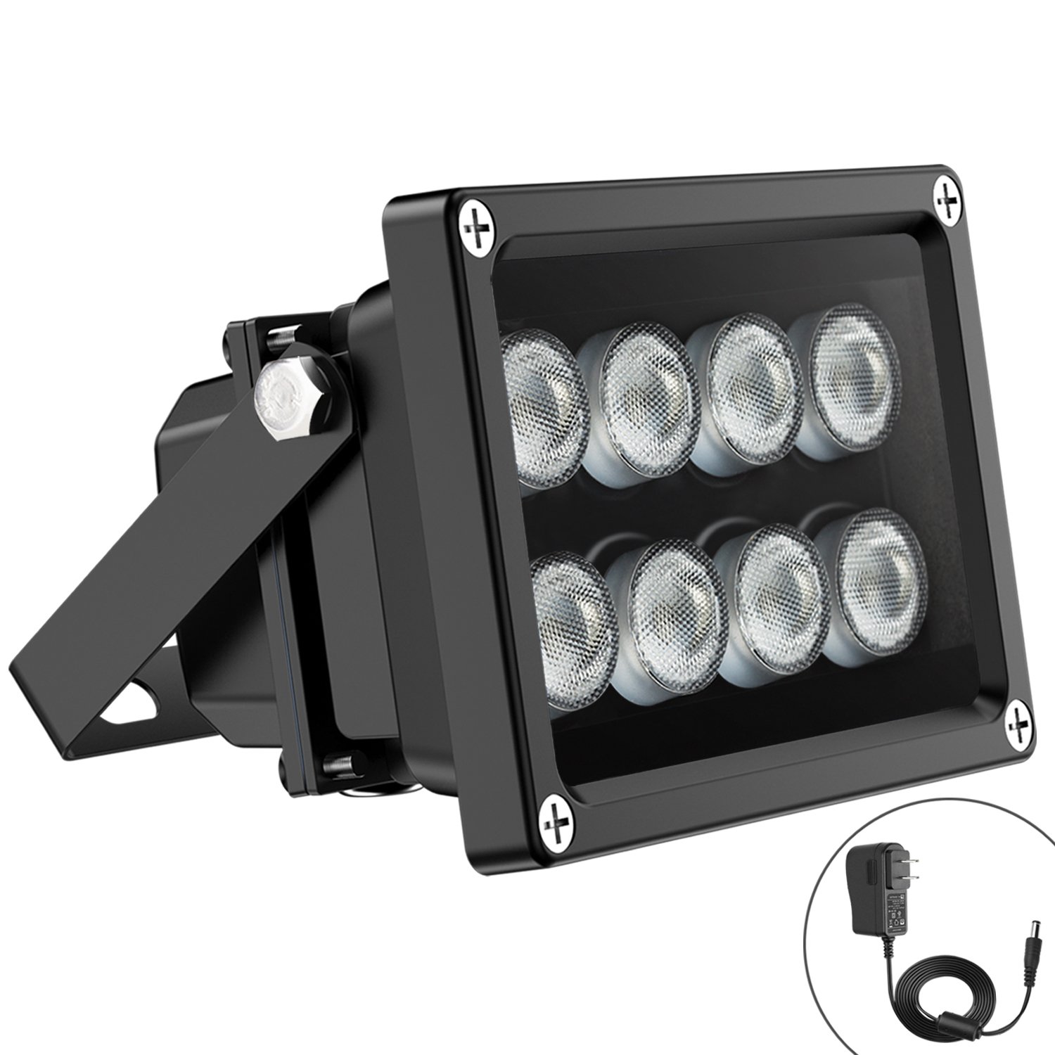 Outdoor IP66 Waterproof IR Light Tonton IR Illuminator 850nm - 8 LED ...