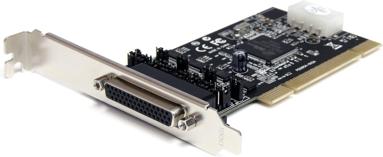 StarTech 4 Port RS232 PCI Serial Card Adapter with Power Output – PCI ...