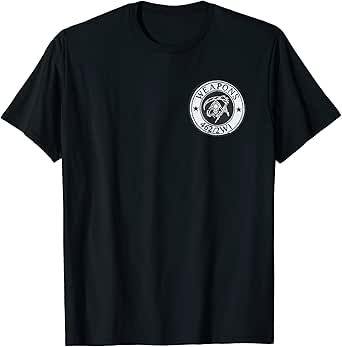 Amazon.com: 462/2W1 Weapons Shirt: Clothing
