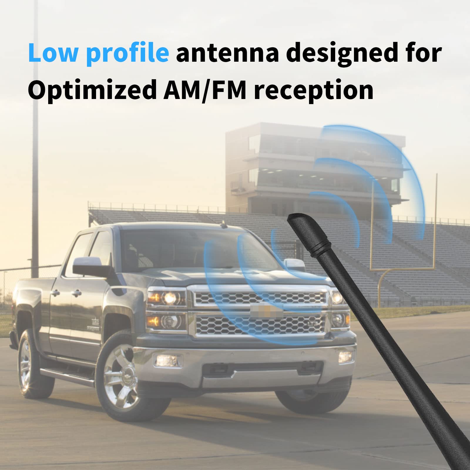 Mua POSAID 7inch Antenna for Chevy Silverado and GMC Sierra Denali 1500 ...