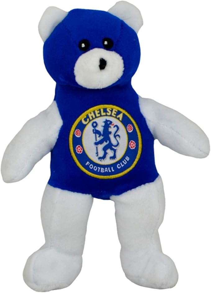Chelsea FC Official Football Crest Design Plush Teddy Bear (One Size ...
