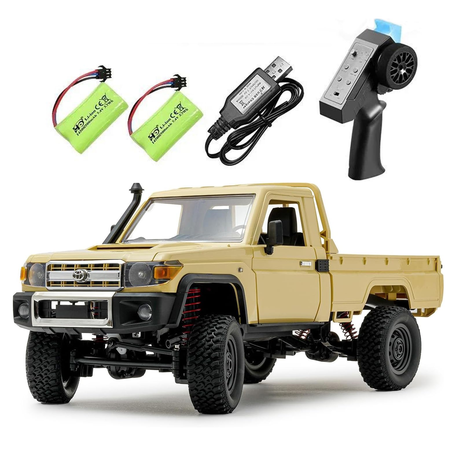 HLSFWDRIVE RC Crawler Remote Control Rock Crawler RC Truck 4x4 1/12 ...