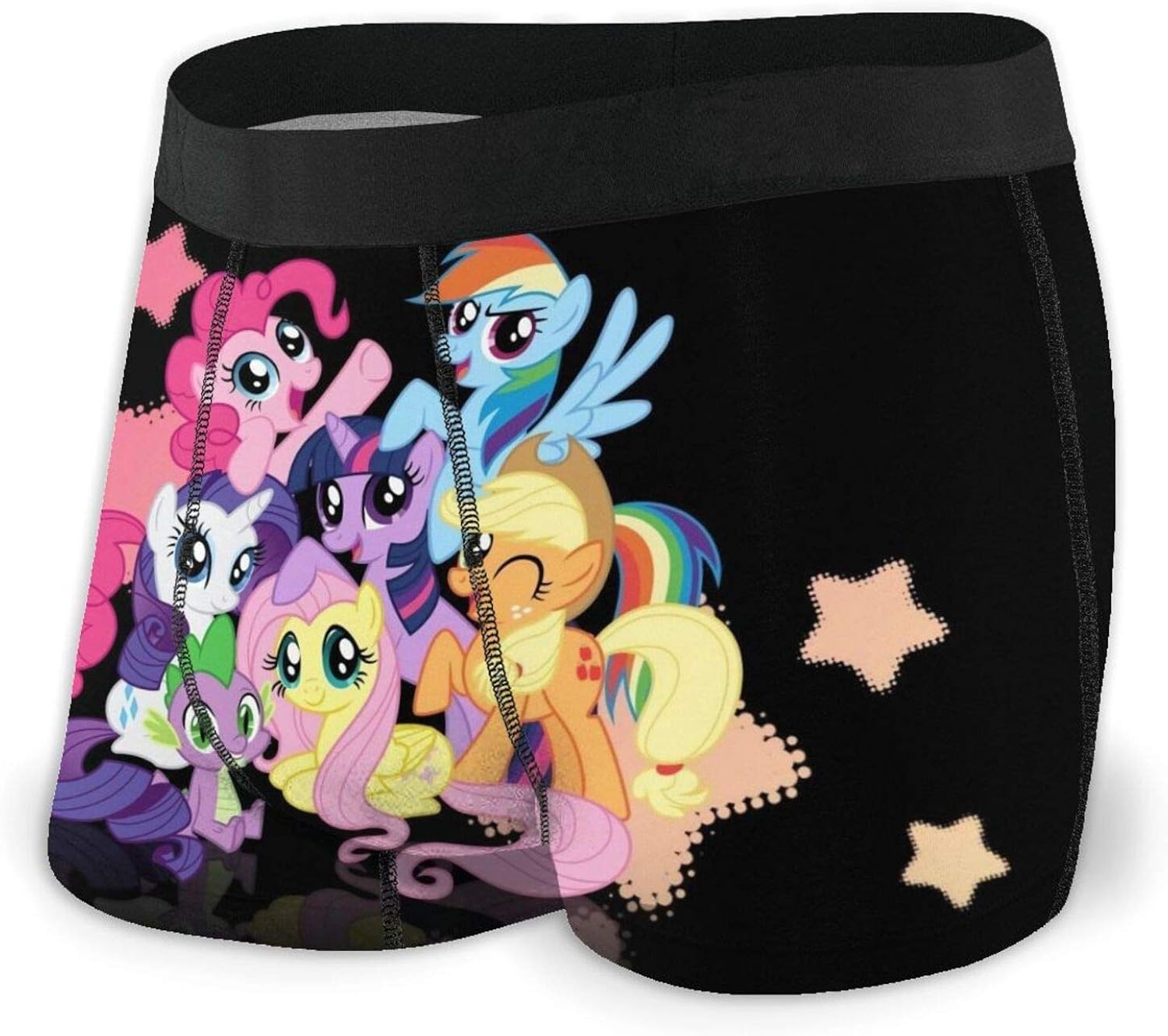 My Little Pony Men's Boxer Briefs, Breathable, Comfortable and Elastic ...