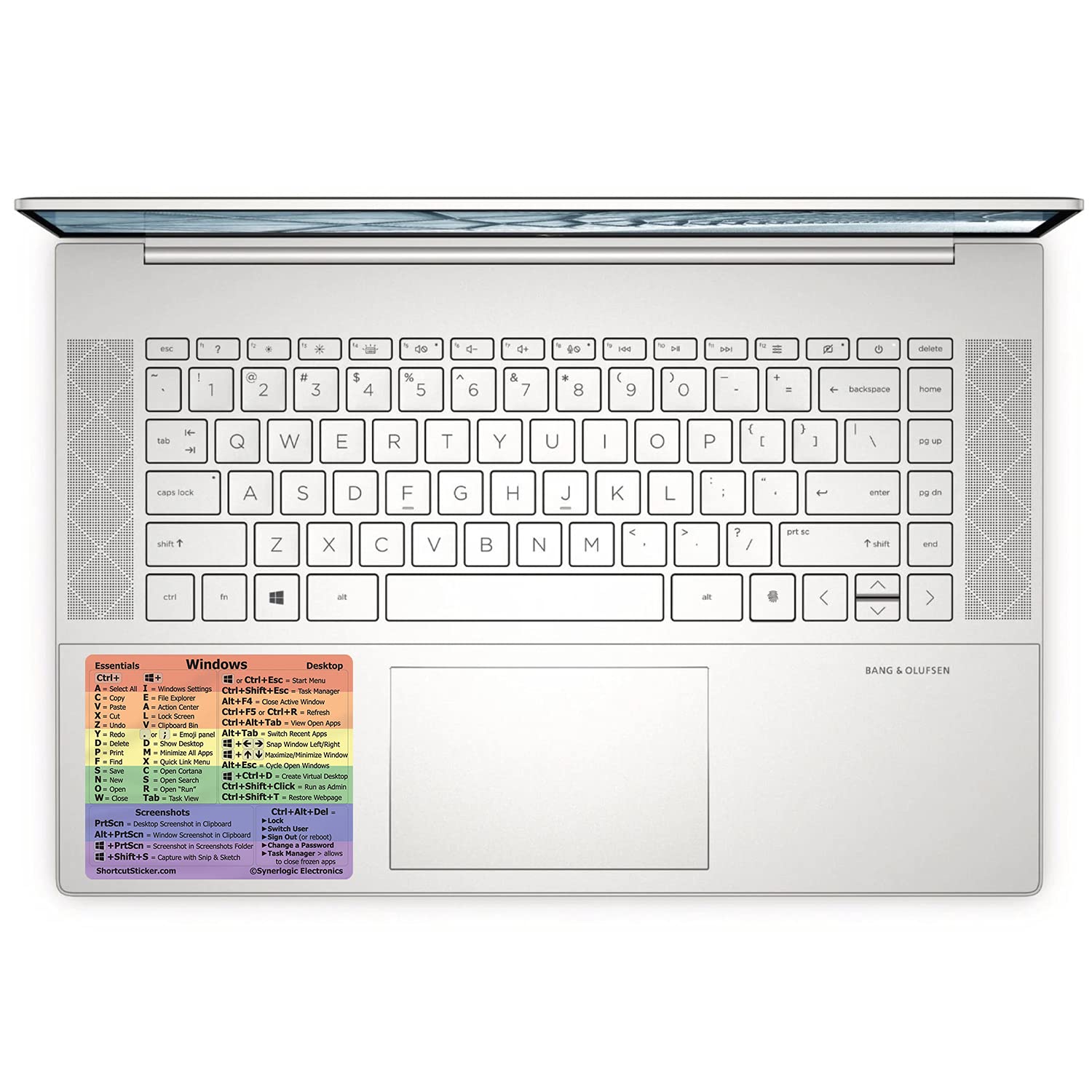 Mua SYNERLOGIC Windows PC Reference Keyboard Shortcut Sticker | Vinyl ...