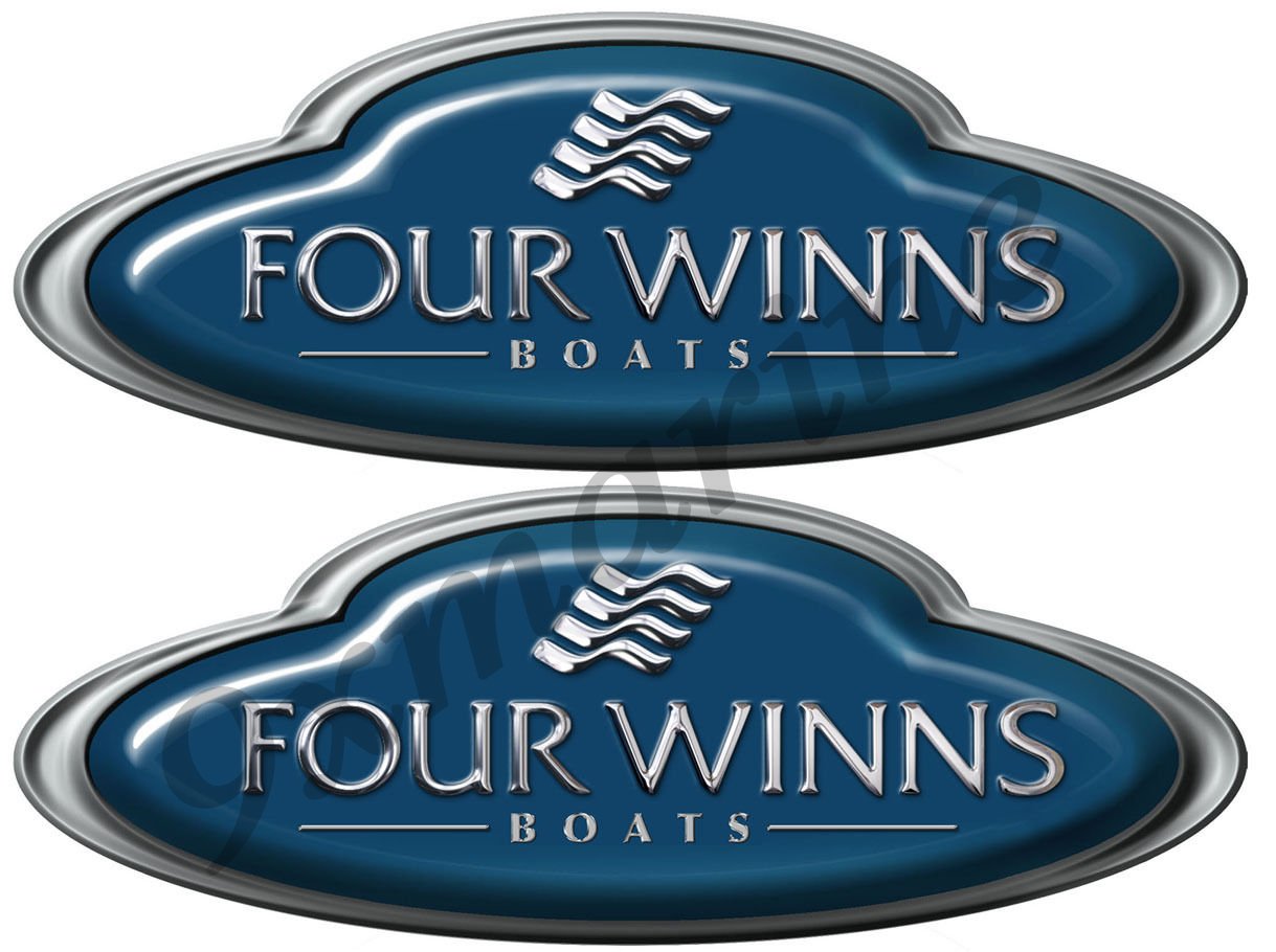 Amazon.com: Two Four Winns Oval Decals/Stickers - Generic: Automotive