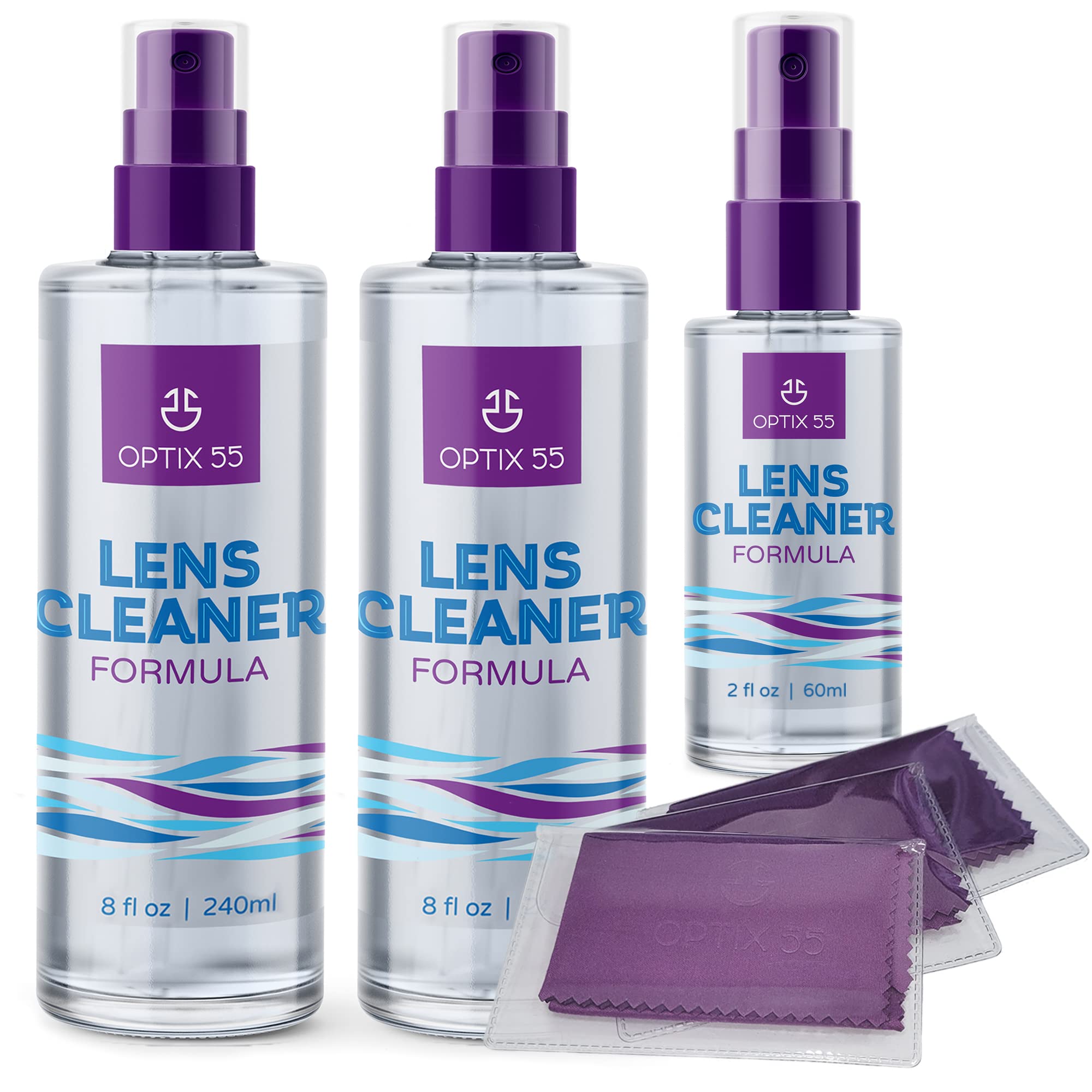 Mua Optix 55 Lens Cleaner Spray Kit - Alcohol & Ammonia Free | (2) 8oz ...