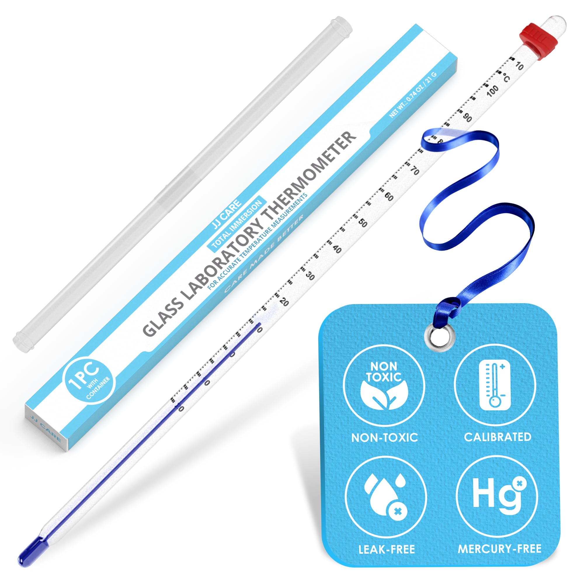 Mua Glass Lab Thermometer, Leak Free Glass Laboratory Thermometer ...