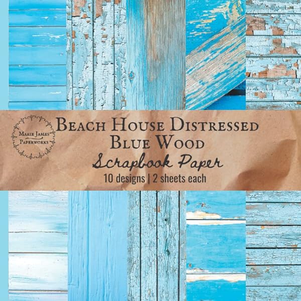 Distressed Beach Wood Background