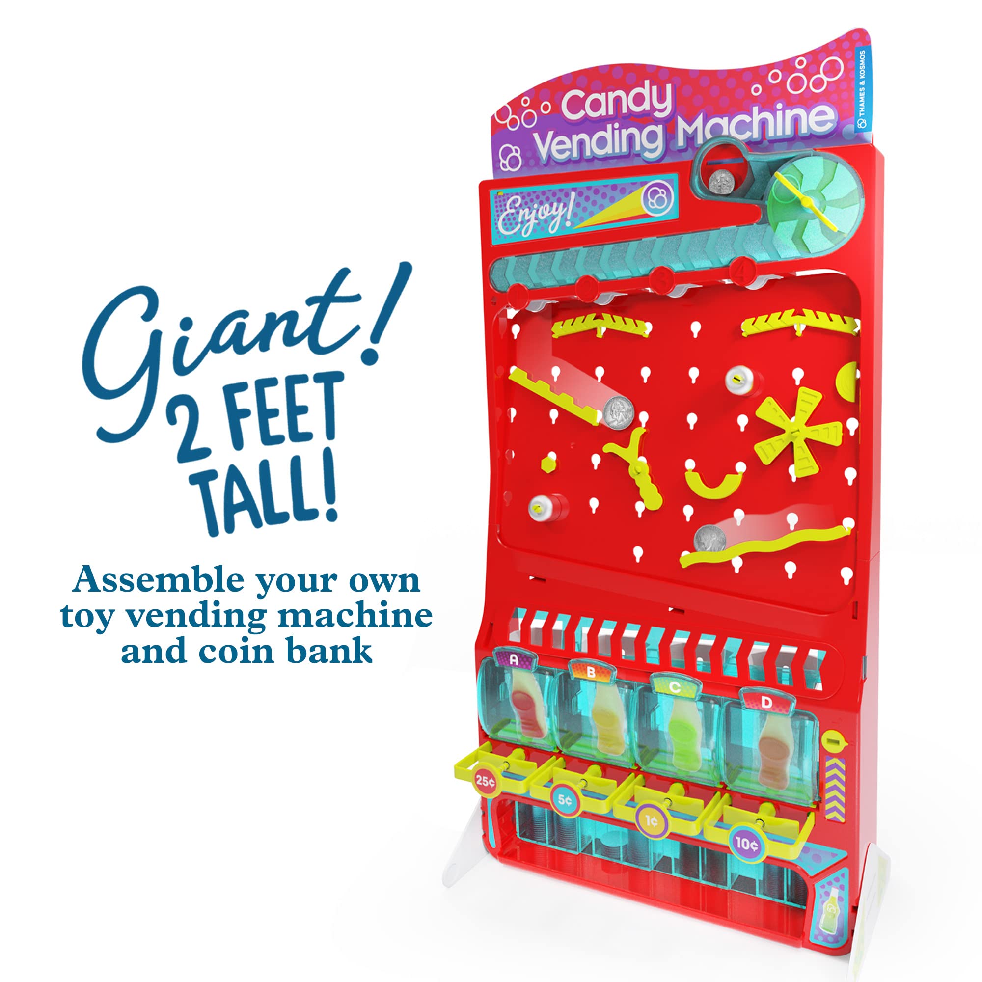 Mua Thames & Kosmos 2-ft Tall Candy Vending Machine STEM Kit | Build ...