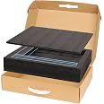 Laptop Shipping Box with Foam Protection, Secure Mailer for Up to 17 ...