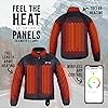 Venture Heat Motorcycle Heated Jacket Liner with Bluetooth Control, 7 ...
