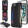Amazon.com: Cavor for iPhone 8 Plus Case with Card Holder,for iPhone 8 Plus Wallet Case for ...