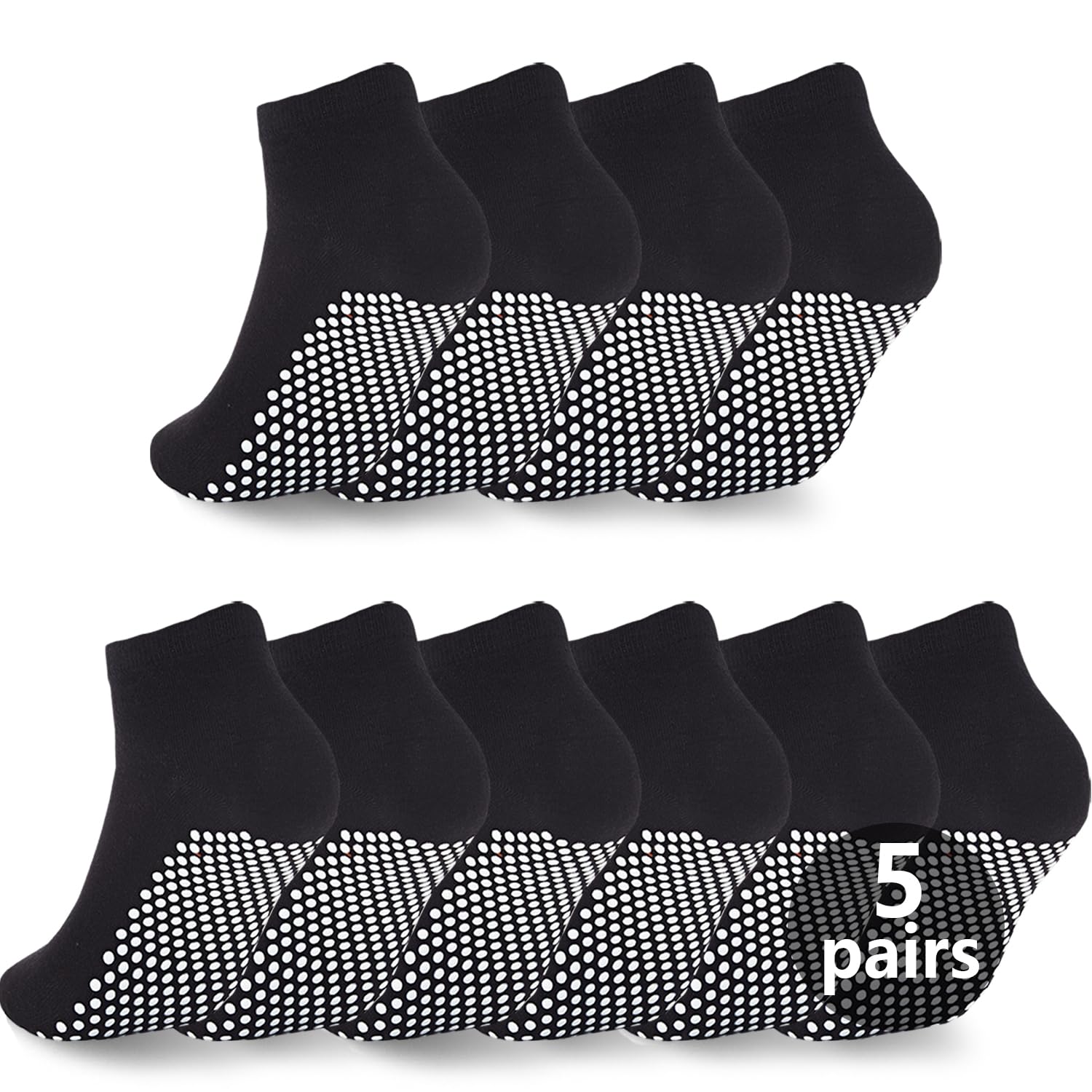 WANZHIHUI Pilates Grip Socks for Women Cute Non Slip Grippy Socks Woman ...