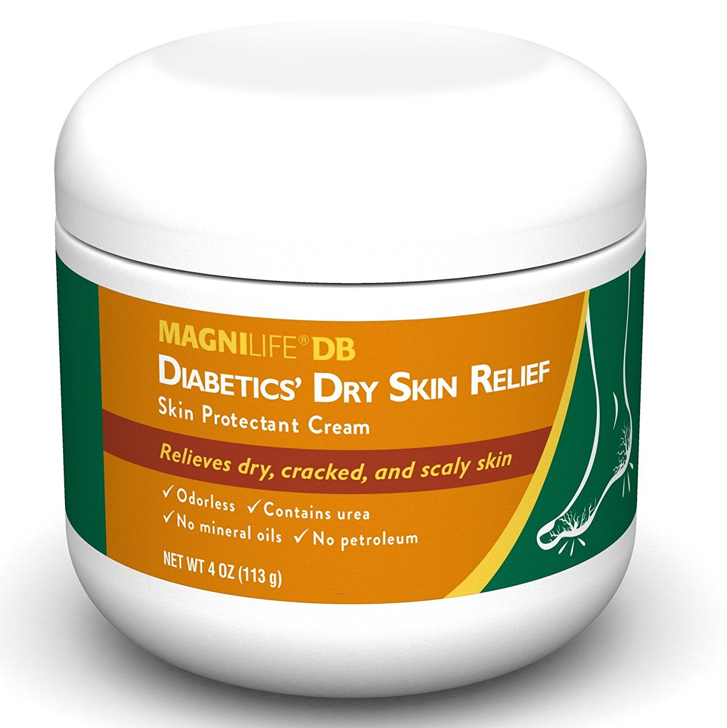 Amazon.com: MagniLife DB Diabetes Antifungal Foot Cream Miconazole ...