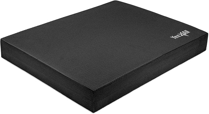 Yes4All Balance Pad X-Large – Exercise Foam Cushion (Black) (BAAX ...