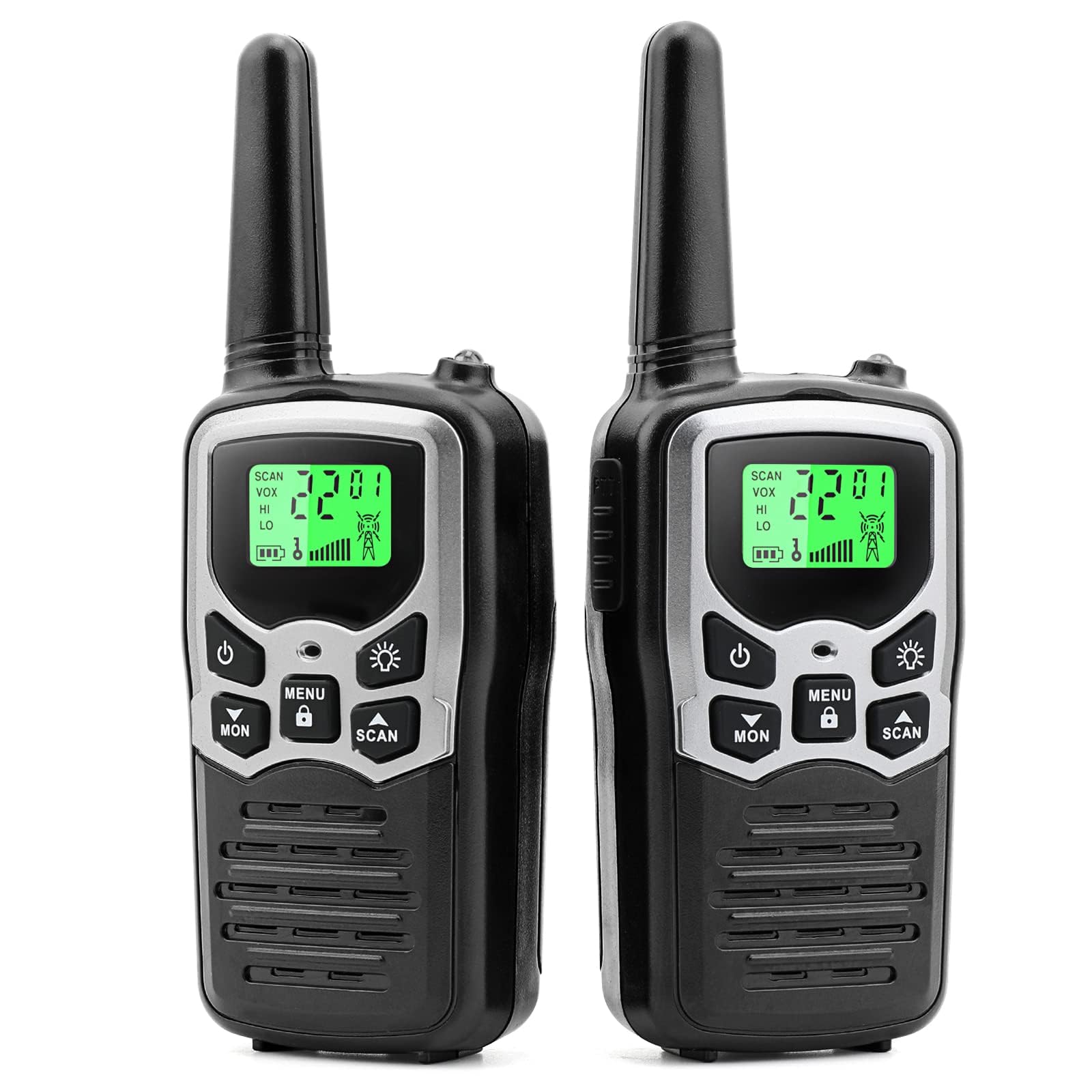 Walkie Talkies,MOICO Long Range Walkie Talkies for Adults Two-Way ...