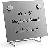 Magnetic Bulletin Board with Stand – Small Dry Erase Memo Board ...