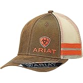 ARIAT Men's One Size Full Oil Corner Logo, Brown at Amazon Men’s ...