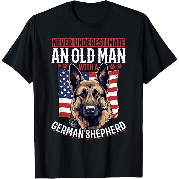 Camiseta De Perro Pastor Sam