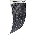 Amazon.com : 100 Watt Flexible Solar Panel with Shade Stopper ...