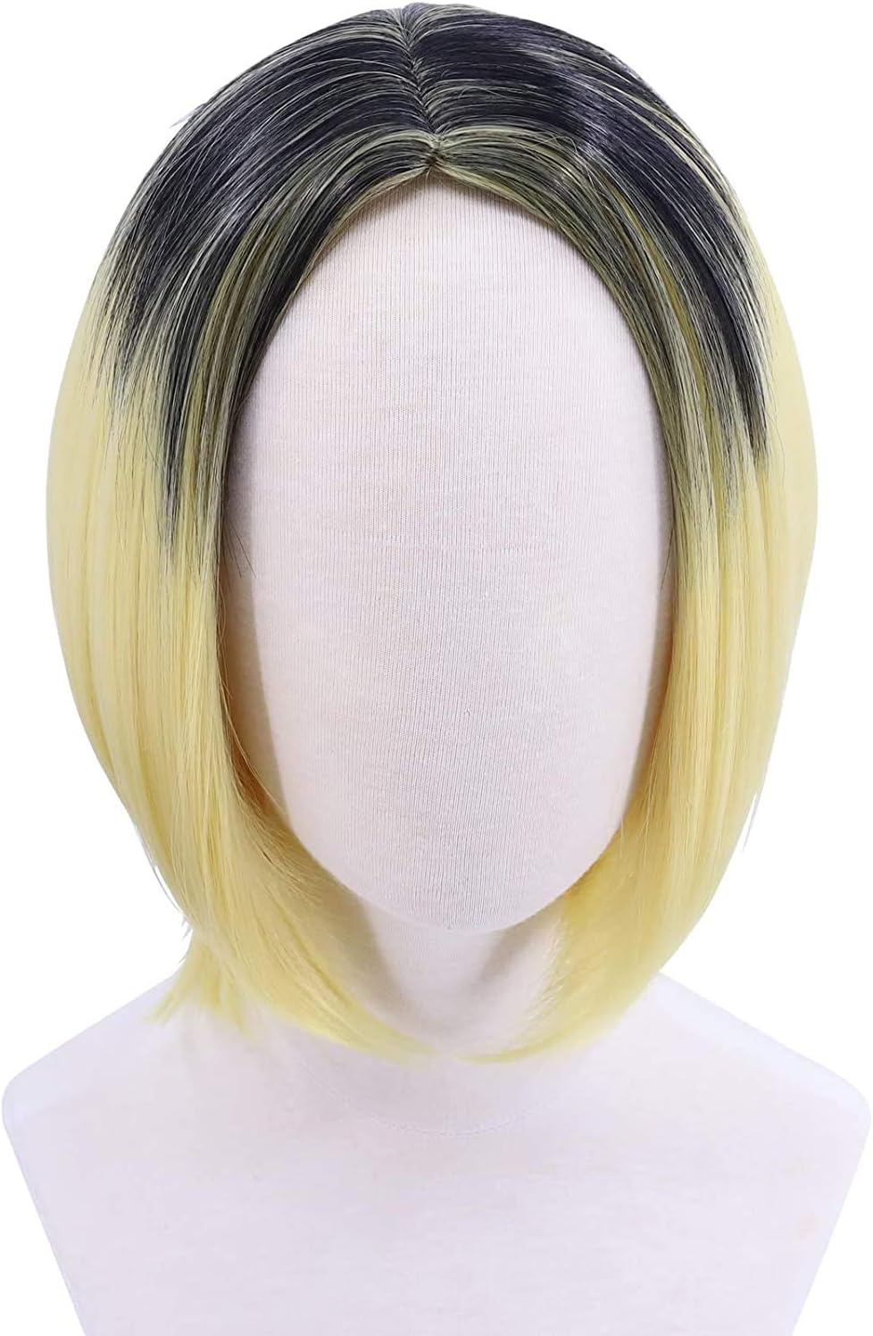 Topcosplay Kenma Kozume Wig Inspired by Haikyuu!! Short Blonde Wig with ...