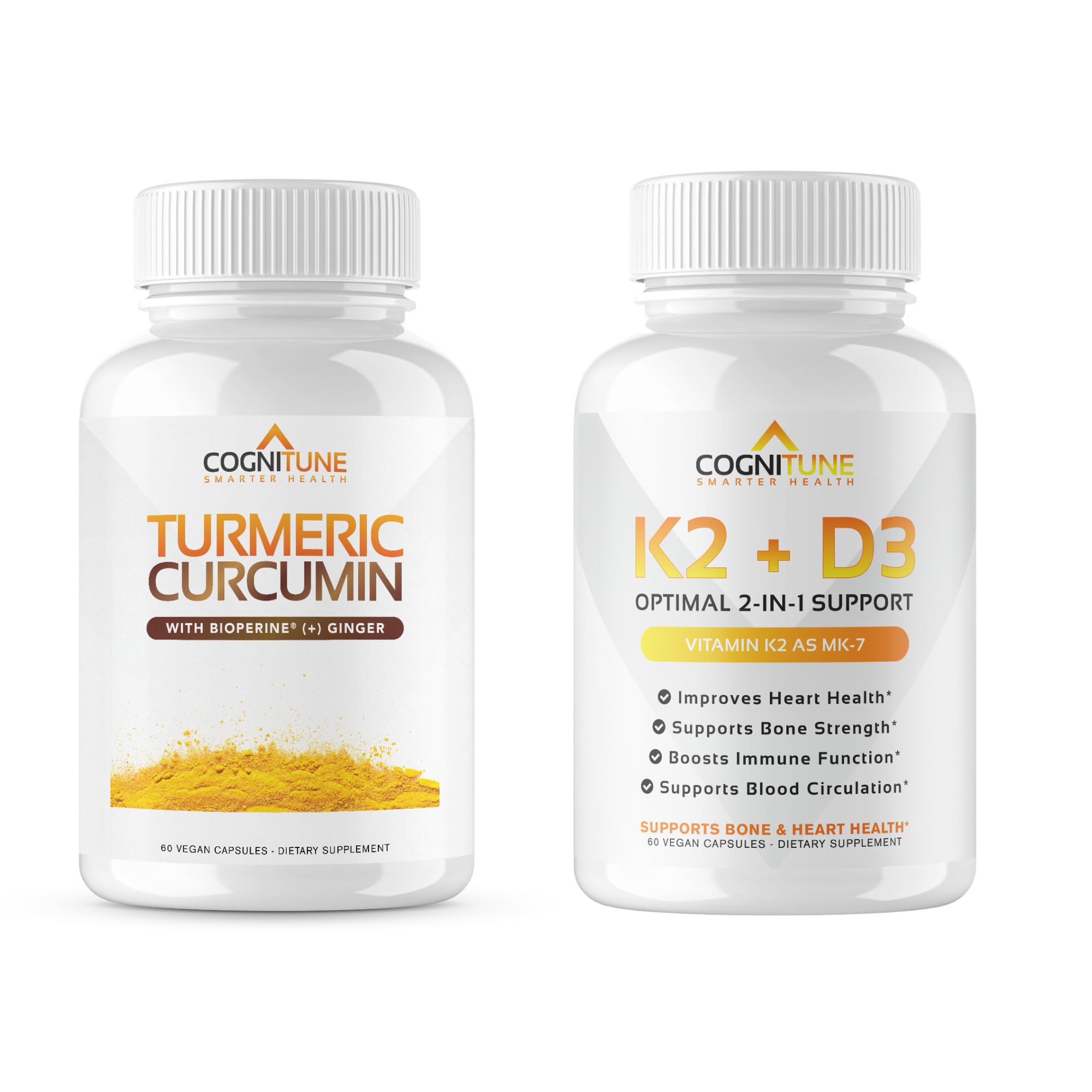 Mua CogniTune Immune Support & Heart Health Bundle - Vitamin D3 5000IU + Vitamin K2 with ...