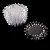 Amazon.com: Honbay 20PCS Plastic 18 Tips False Nail Swatches Wheels ...