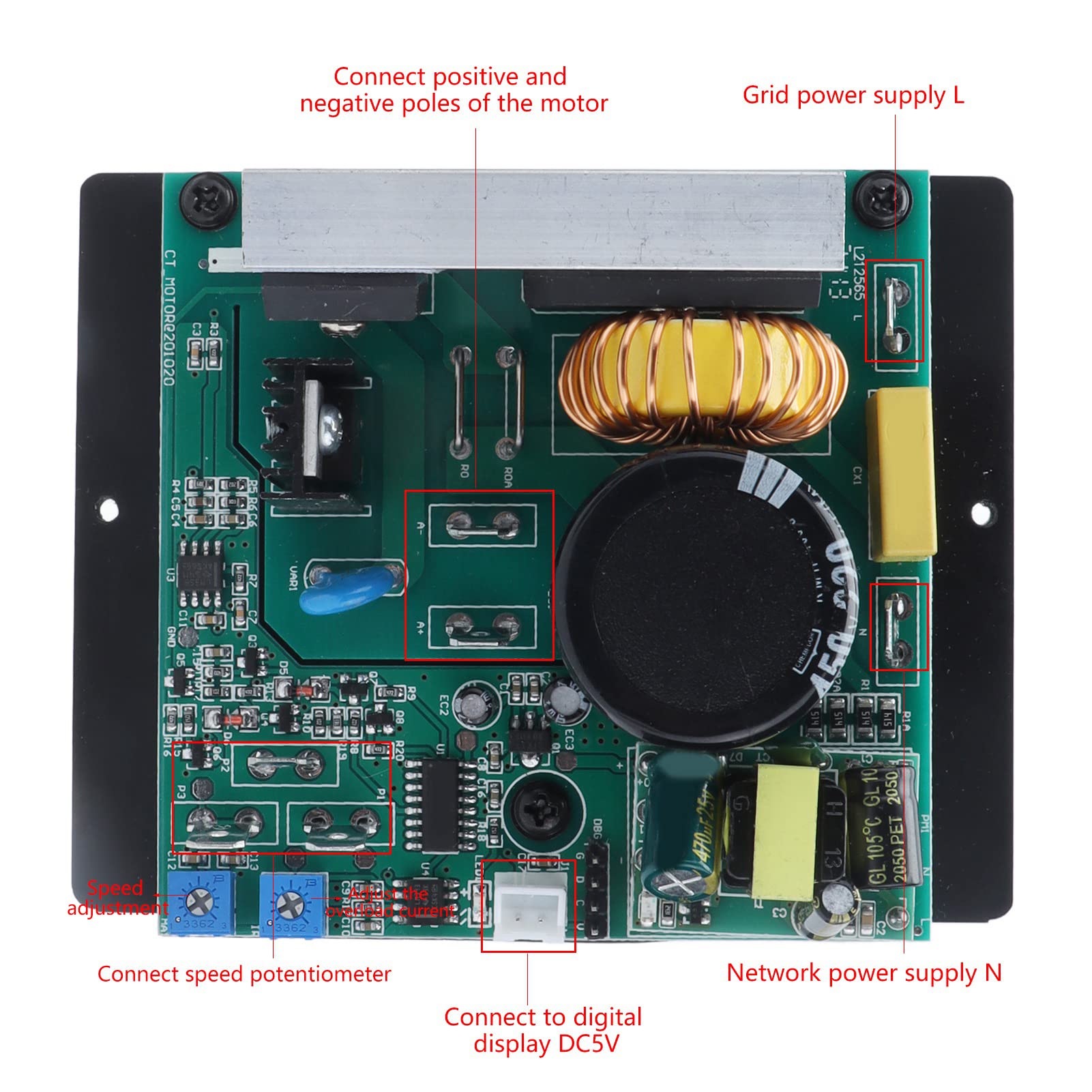 Mua YWBL-WH Lathe Control Board Lathe speed Controller AC110/240 ...