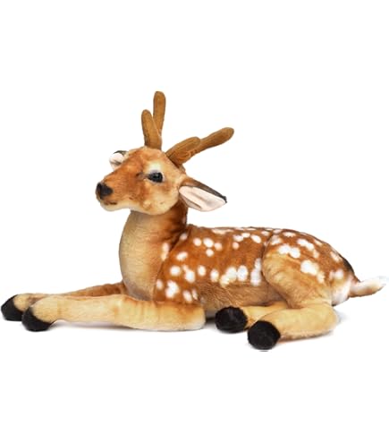 Melissa Doug Frolick Fawn Deer Stuffed Animal Bed Woodland Stuffed