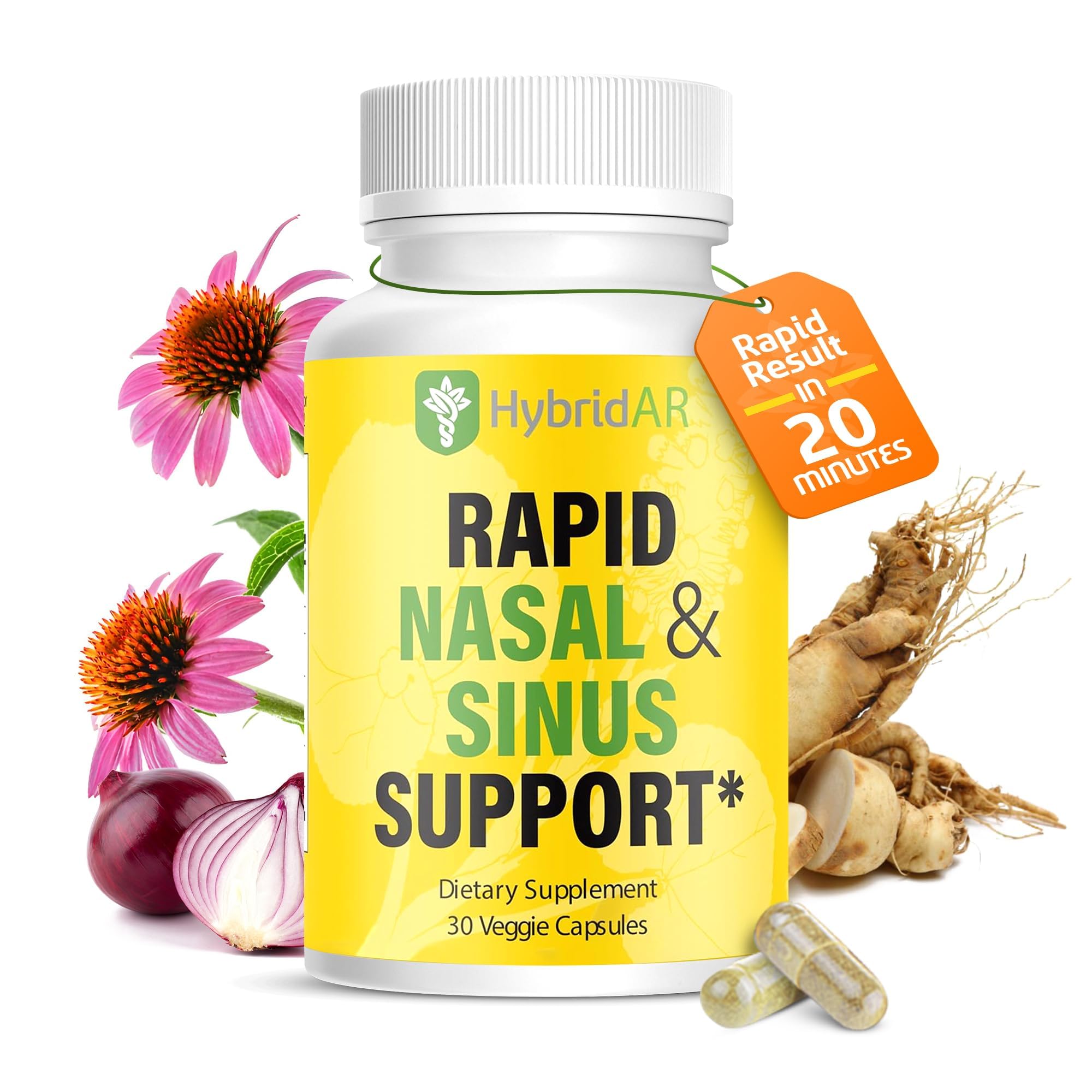 Mua HybridAR Rapid Nasal & Sinus Support – Allergy Supplement – Fast ...