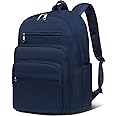 Amazon.com | Backpack for Middle High School Navy Blue Backpack for ...